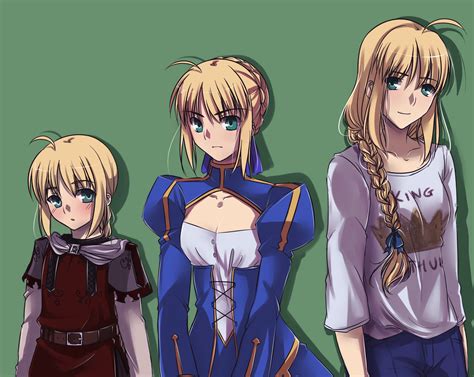 Artoria Pendragon And Saber Fate And 1 More Drawn By Tusia Danbooru