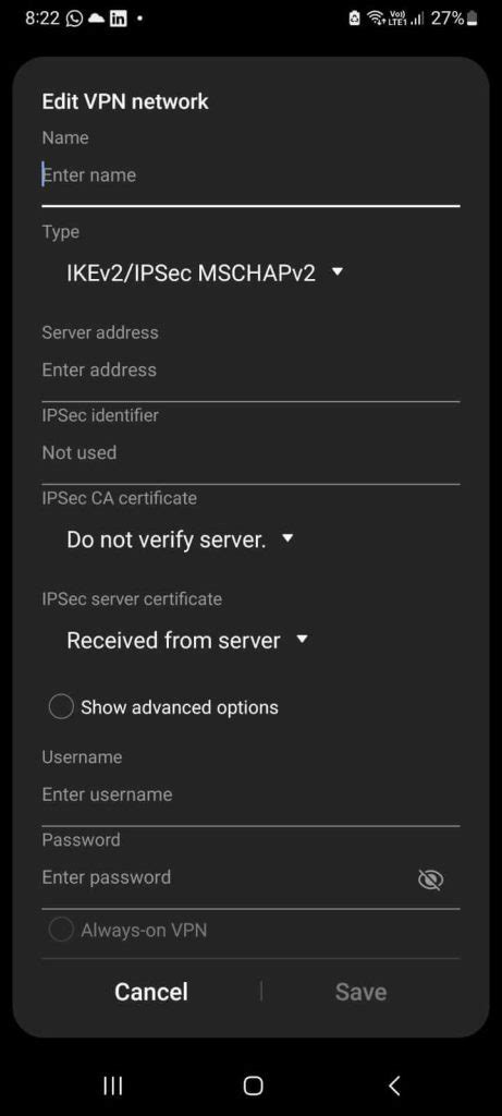 How To Set Proxy In Chrome For Android Wifi And Mobile Data