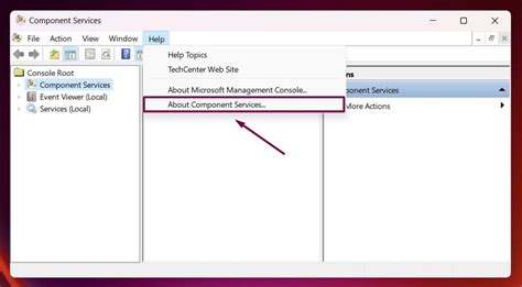 Create Component Services Management Shortcut In Windows 11