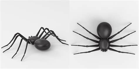 Max Spider Base Mesh