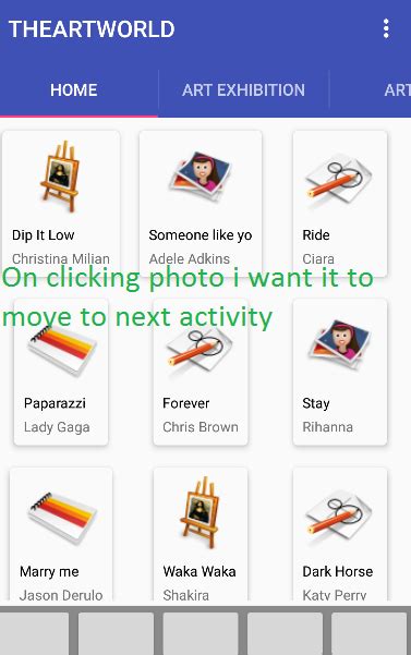 Android Onitemclicklistener In Gridview Is Not Working Stack Overflow