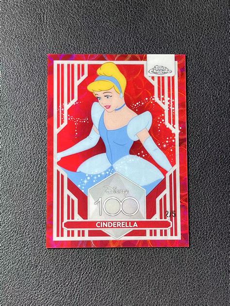 超新星精品2023 Topps Chrome Disney Cinderella 迪士尼100周年 仙履奇缘 仙蒂公主 辛德瑞拉 灰姑娘