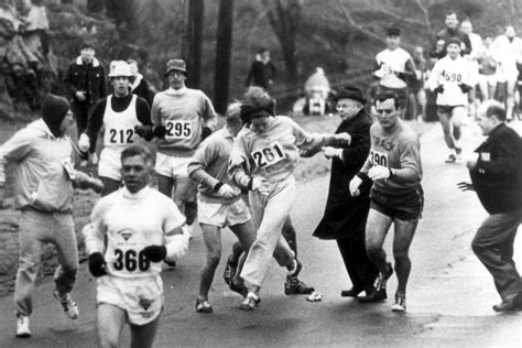 Kathrine Switzer The First Woman To Run The Boston Marathon 1967