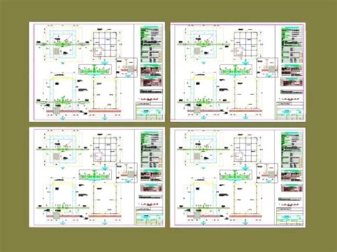 Sistema De Valvulas De Control En Autocad Librer A Cad