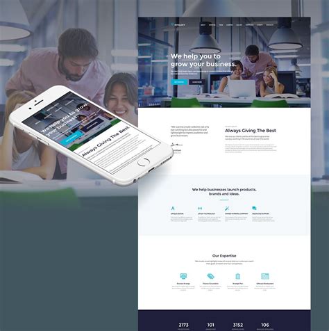 Project Management Website Template For Business Motocms Website