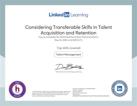 Mohamed Nisamdeen Mohamed Rismy On Linkedin Certificate Of Completion