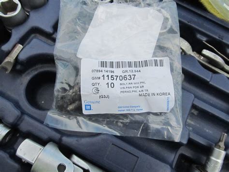 11570637 ВИНТ М4.2 GM | Запчасти на DRIVE2