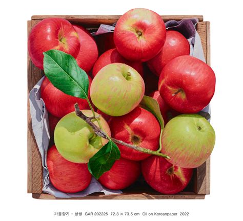사과·모과 그림으로 느끼는 무르익은 가을 정취
