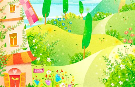 Paisajes De Cuentos Para Imprimir Colorear Dibujosletras Actividades