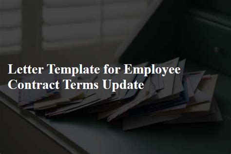 Letter Template For Employee Reassignment Notice Free Samples In Pdf