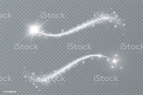 반짝이는 마법의 나선형 백색광 효과 선이있는 반짝이는 입자 소용돌이 효과 건강관리와 의술에 대한 스톡 벡터 아트 및 기타 이미지 건강관리와 의술 겨울 광고 Istock