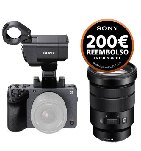 Sony Ilme Fx30 Con Empuñadura Xlr Handle Obj 18 105mm F4g