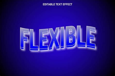 Flexible Editable Text Effect Graphic By Novianpitulas · Creative Fabrica