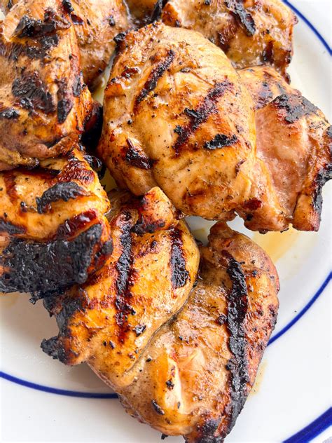 Simple Grilled Chicken Thighs Tastefully Grace