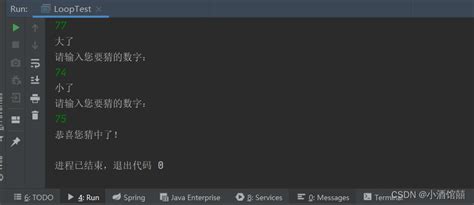 Java猜数字小游戏 Csdn博客