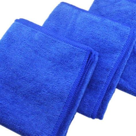 ผ้าไมโครไฟเบอร์นุ่ม1 ขนาด 40 X 40 Cm แพค 6 ผืนหรือ 10 ผืนสำหรับเช็ดรถ เช็ดโต๊ะ Shopee Thailand