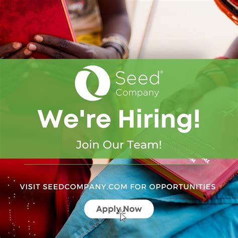 Seed Company On Linkedin Hiring Nonprofit Webdeveloper