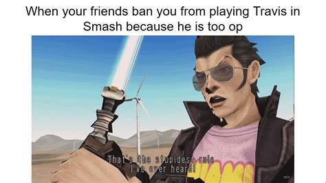 Travis Touchdown Is The Video Game Character I Relate To The Most R Nomoreheroes