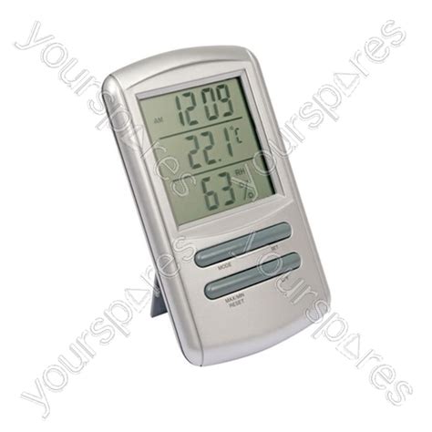 Indoor Clock Hygro Thermometer Eh1142