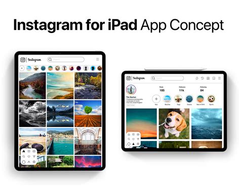 Instagram For Ipad Concept On Behance