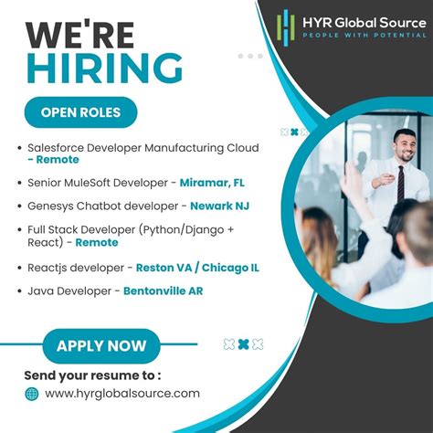 Hyr Global Source Is Hiring For Top It Roles Hyr Global Source Inc