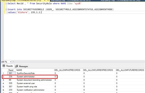 How To Add Admin Role To User From Sql In D365fo Kishore Makineni