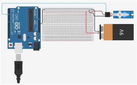 Servo Motor Arduino Connection Cjinput