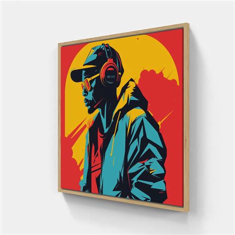 Pop Streetwear Vibes En 2025 Toile Toile Imprimée Oeuvre Dart