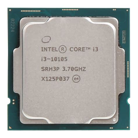 Intel Core I3 10105 Comet Lake 3 7ghz Quad Core Lga 1200 Boxed