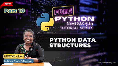 python data structure malayalam tutorial list dictionary tuple set in python youtube