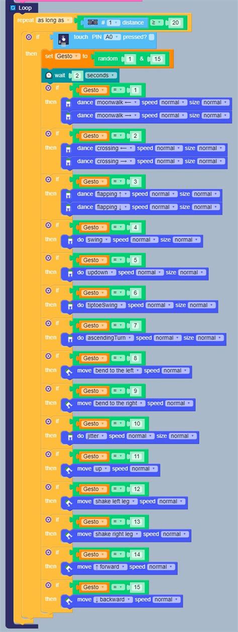 Lesson 29 Touch Sensing Obstacle Detection With Dance Movement