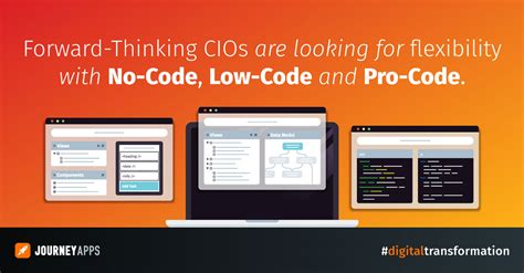 Forward Thinking Cios Are Looking For Flexibility With No Code Low