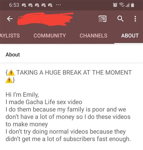 I Found A Gacha Sex Creator When To See Her About And Found This That S Sad R GachaLifeCringe