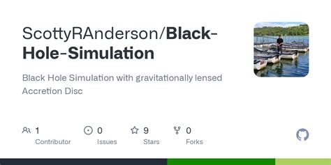 Github Scottyrandersonblack Hole Simulation Black Hole Simulation With Gravitationally