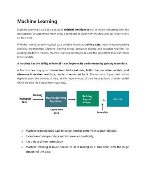 Machine Learning Notes Pdf Support Vector Machine Statistical