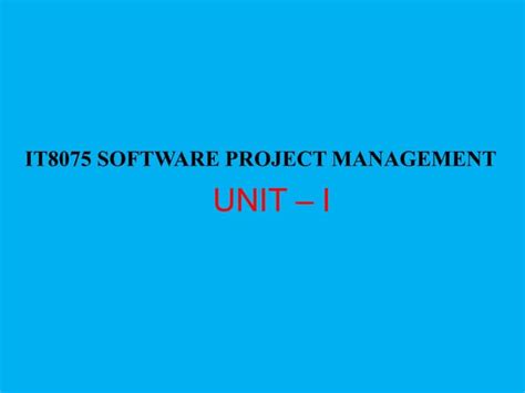 Software Engineering Project Scheduling Ppt