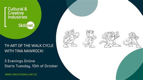 Exciting New Course On The Art Of The Walk Cycle With Tina Nawrocki