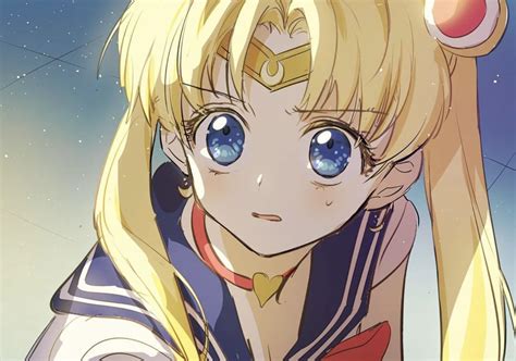 Sailor Moon Fan Art By Spoon Naruto Và Hinata Hình Vẽ Tóc Thủy Thủ