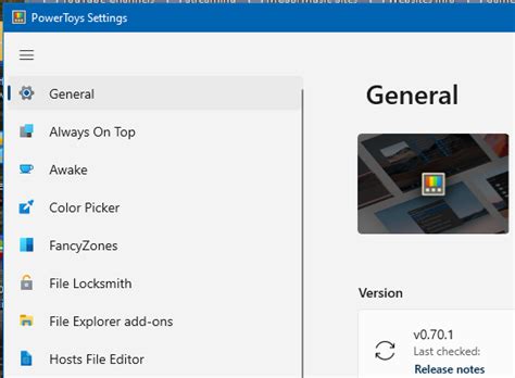 Need On Off Indicators In Main Menu List · Issue 26723 · Microsoft