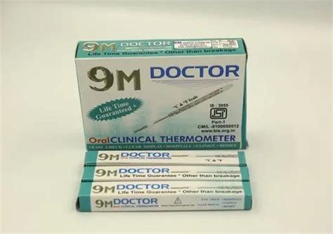 9m Doctor Oral Thermometer Hsn 9025 At Best Price In New Delhi Id