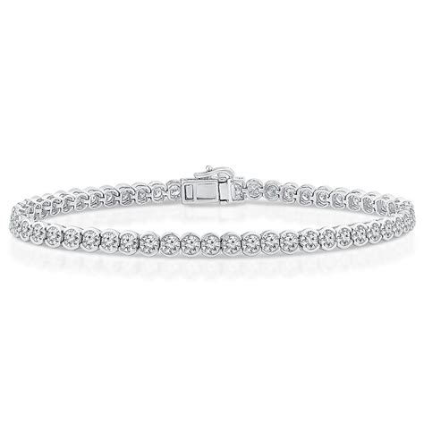 5 Carat Diamond Tennis Bracelet In 14ct White Gold Shiels Jewellers
