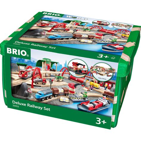 Brio Deluxe Railway Set 87 Piece Adventure