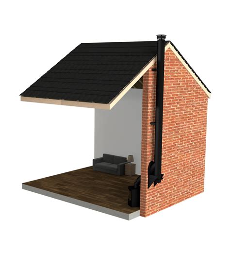 Twin Wall External Flue System Kit 5 Inch Mb Trade Price Flues