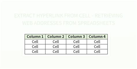 Free Hyperlink Templates For Google Sheets And Microsoft Excel Slidesdocs