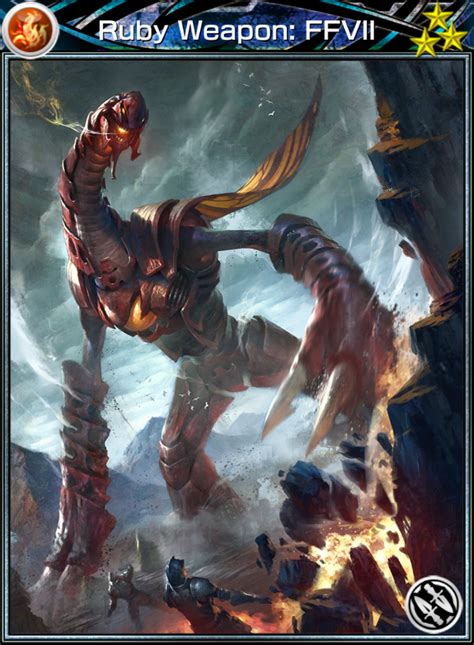 Ruby Weapon Sony Posted This Didnt See It Here Figured Id Post It R Ffviiremake