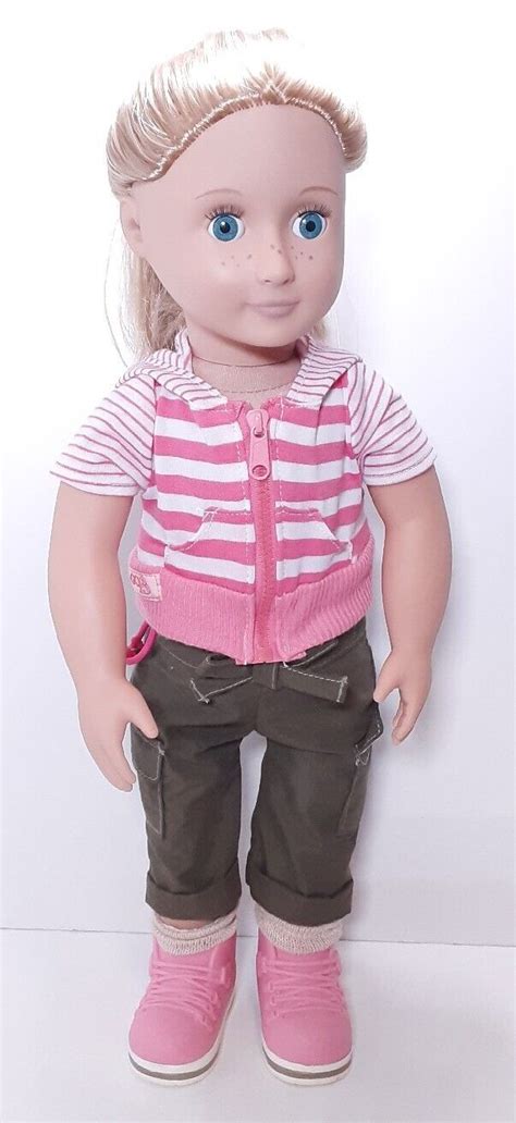 Our Generation Doll Shannon 18in W Blonde Hair Blue Eyes Ebay