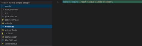 Typescript Type Declaration Warning · Issue 31 · Testshallpassreact