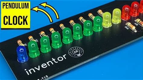 How To Make Propeller Led Pendulum Clock Using Arduino Utsource Youtube