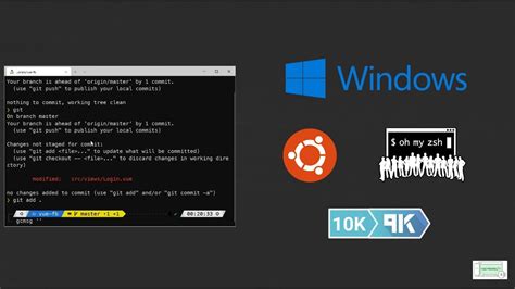 How To Setup Terminal Like Mac Linux On Windows Wsl Windows Terminal Oh My Zsh