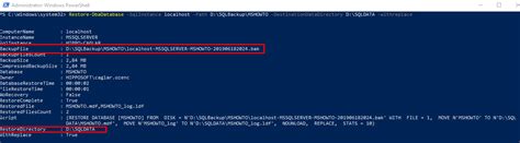 Powershell Ile Bir Veritabanı Nasıl Restore Edilir Dbatools